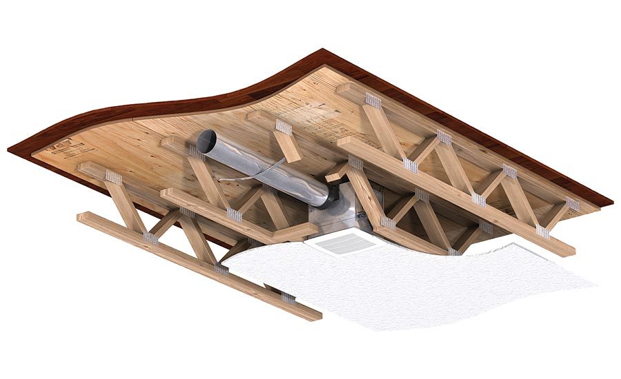 Ceiling Radiation Damper Installation Detail | Shelly Lighting