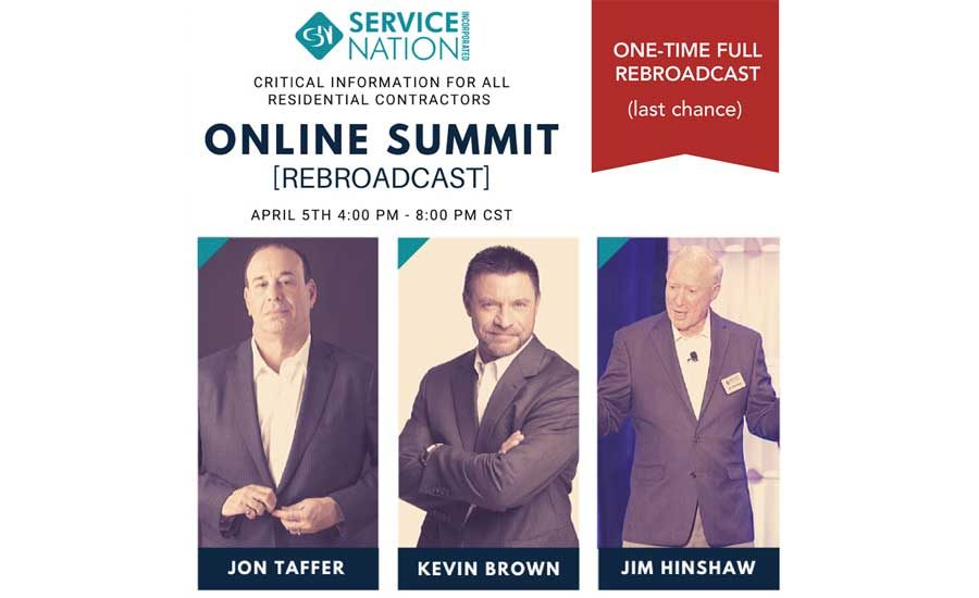 Service Nation Holds Webinar to Provide Information for Contractors ...