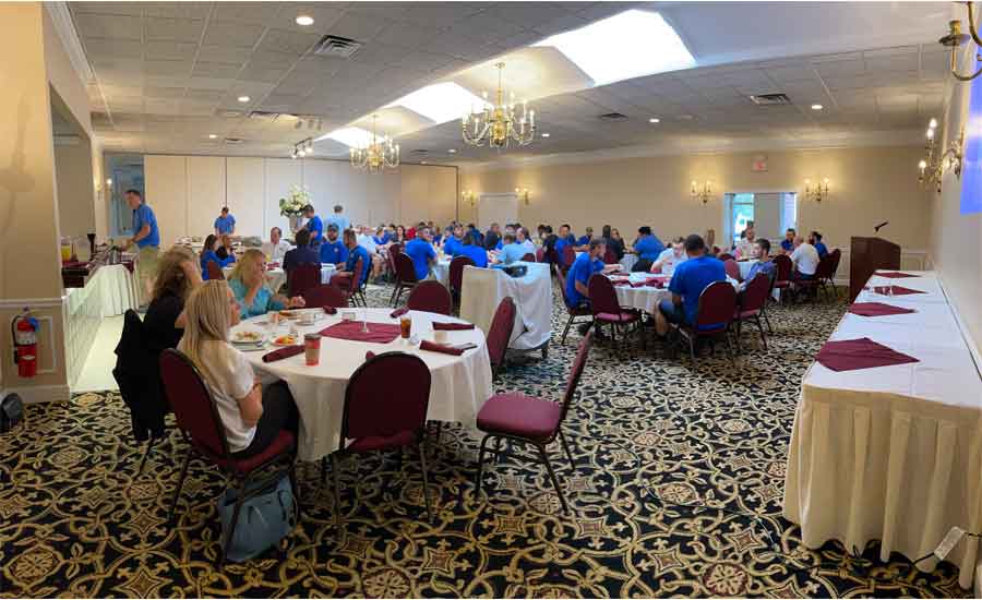 Family HVAC Firm Hosts First Staff Meeting Since Pandemic Started ...