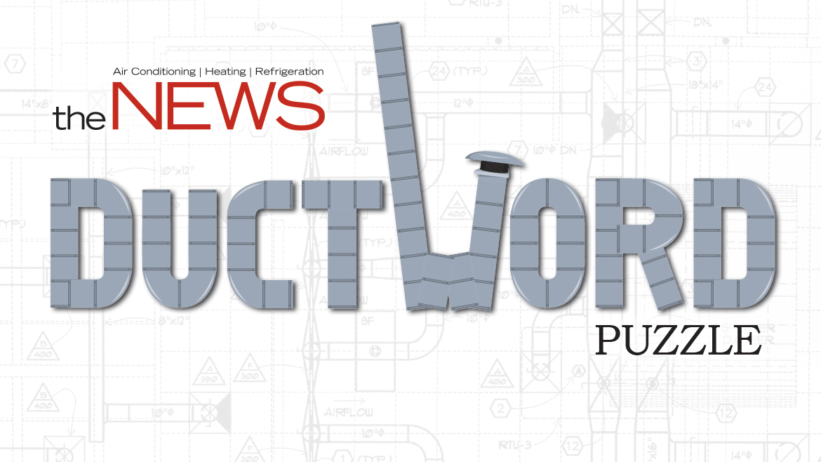Start the New Year With the Latest DuctWord Puzzle | ACHR News