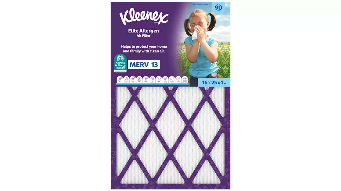 Kleenex: Elite Allergen Air Filter MERV 13 | ACHR News