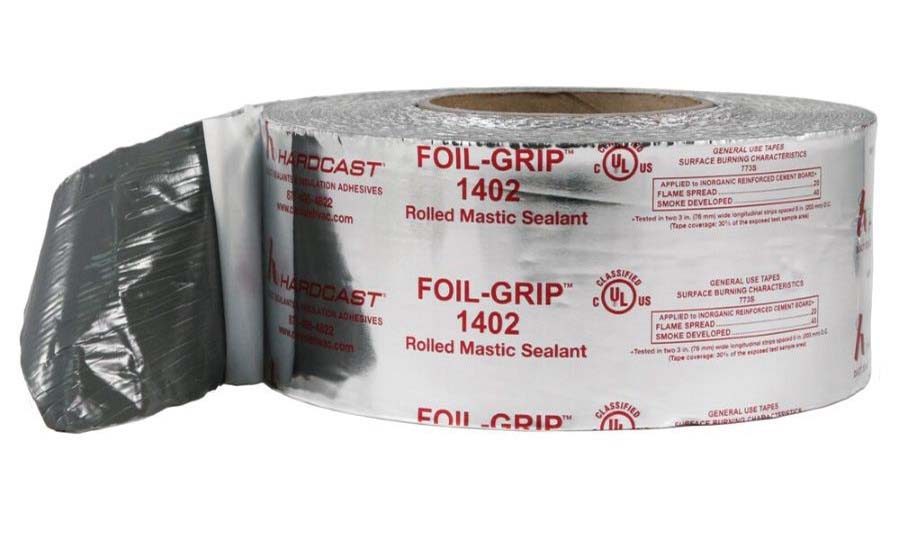 Hardcast® Foil-Grip 1402 Rolled Mastic Sealant | ACHR News