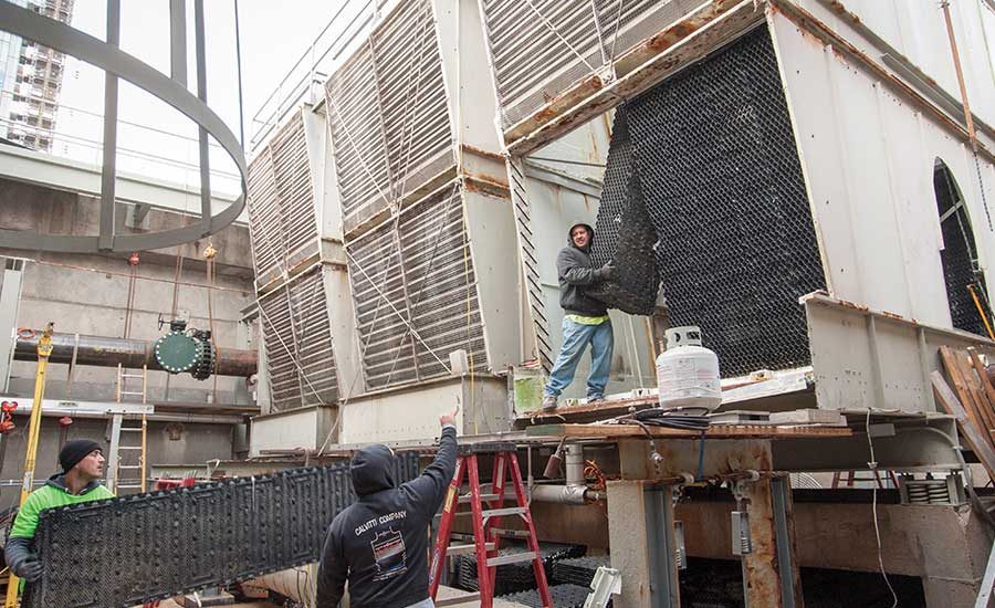 Puzzling Together a 2,400-ton Cooling Tower in 400 Sized-to-fit Pieces ...