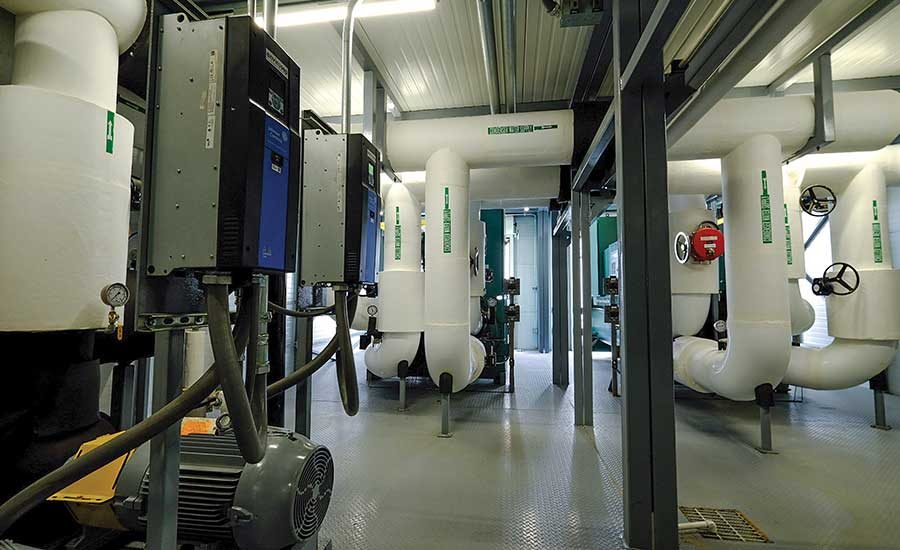 Stacking a Centrifugal Chiller Plant at VCU's Siegel Center | 2020-01 ...