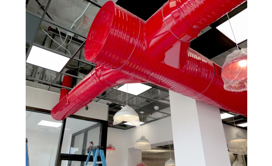 Lined Spiral Duct